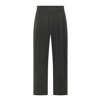 A Paper Kid Geradelt Plisseehose - - Trousers - Herren - Schwarzk - L