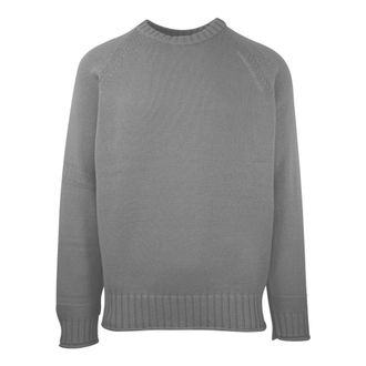 Carlo Colucci Carlos Classic Crewneck - Homme - Pulls - Gris - Taille: M