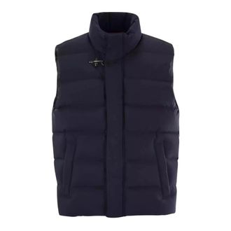 Fay Klassische Navy Blue Steppweste - - Jackets - Herren - Blau - L