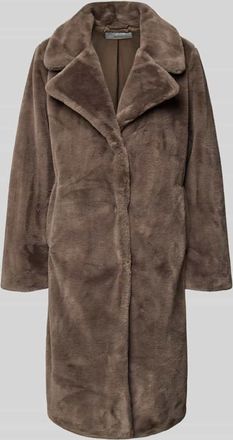 Vila Regular Fit Mantel aus Kunstfell Modell Emmela
