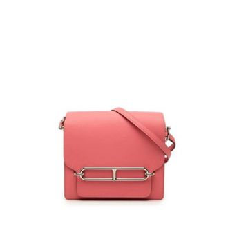 Herm&egrave;s Pre-owned Leder Schultertasche - - Pre-owned - Damen - Rosa - ONE SIZE