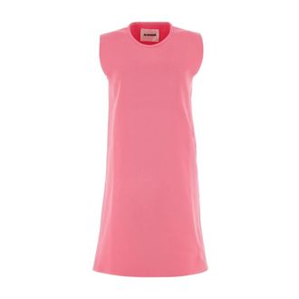 Jil Sander &Auml;rmelloses A-Linien-Kleid - - Dresses - Damen - Rosa - XS
