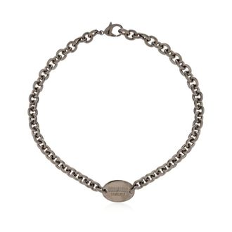 Dsquared2 Logo-Tag-Kettenhalskette - - Accessories - Herren - Grau - ONE SIZE