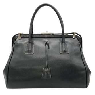 Prada Sac &agrave; main vintage doccasion - Femme - Pre-owned - Noir - Taille: ONE Size