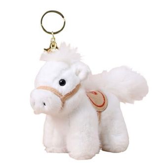 Generico Breloque de sac &agrave; cheval, souvenir festif de dessin anim&eacute;, porte-cl&eacute;s ann&eacute;e du cheval 2026, pour famille, coll&egrave;gues, &eacute;tudiants, femmes, anniversaire, 