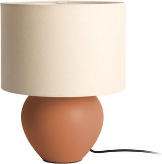 Leitmotiv Leitmotiv - Lampe de table alma avec base en c&eacute;ramique, &oslash; 25 cm