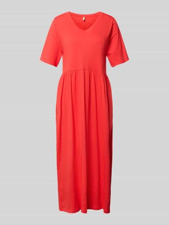 Soyaconcept Midikleid mit Smok-Details Modell DERBY