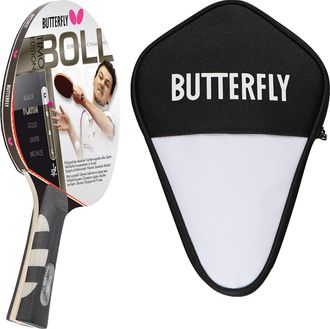 Butterfly Timo Boll Platin 85025 Tischtennisschläger | Tischtennis Racket Bat Profi | Wettkampfschläger für fortgeschrittene Spieler | ITTF zertifizierter Pan A