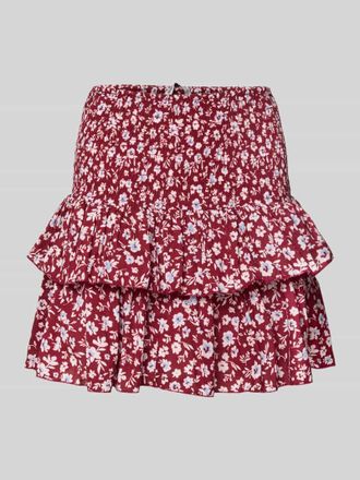 Only Ausgestellter Mini-Rock mit Volants Modell ZOEY