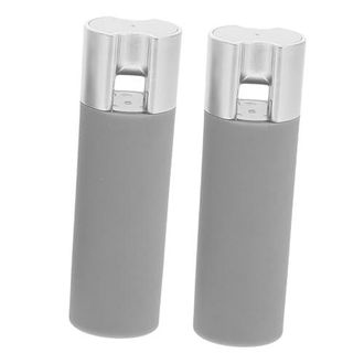 Vosarea Pendentifs de Poids pour Cordon de Rideau Lot de 2 Accessoires en Plastique R&eacute;sistants au Vent Poign&eacute;es de Stores en Gris pour Stores Enrouleurs et Ri