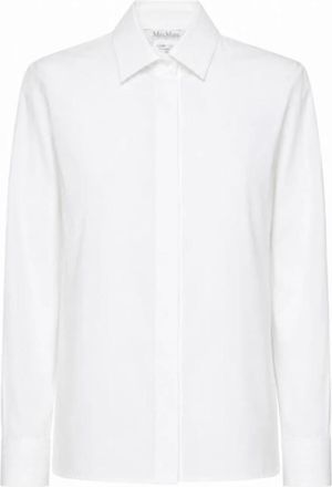 Max Mara Femme, Blouses et Chemises, Blanc, Taille: 36 FR Maroso Shirt