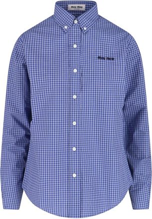 Miu Miu Checked Shirt