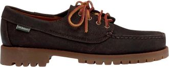 Sebago Askook Lug Suede Waxed - Homme - Chaussures - Brun - Taille: 41 1/2 EU