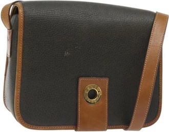 Celine Pre-owned Cuir sacs-celine - Femme - Pre-owned - Vert - Taille: ONE Size
