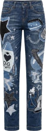 Dolce & Gabbana Gerades Jeans - - Jeans - Damen - Blau - 2XS