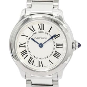 Cartier Montre Vintage Pre-owned - Femme - Pre-owned - Gris - Taille: ONE Size