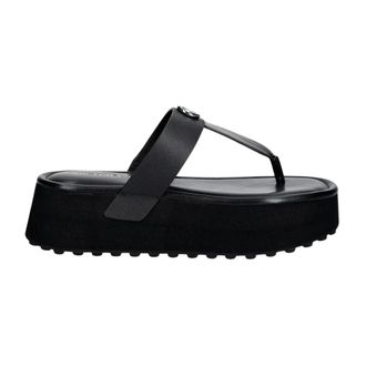 Michael Kors Koya Flip Flap - Femme - Chaussures - Noir - Taille: 41 EU