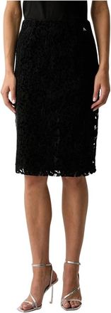 Twinset Damen, R&ouml;cke, Schwarzk, MGr&ouml;&szlig;e
