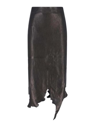 Diesel Jupe Midi - Noir