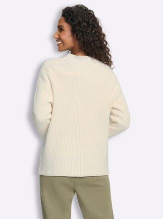 Heine Strickjacke Strickjacke Langarm Ripp