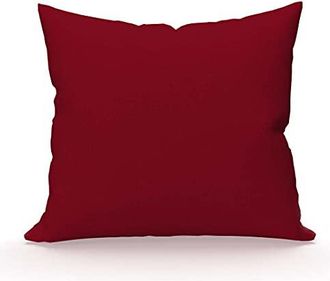 Soleil d'Ocre Sammlung - -Kissenbezug - - 63x63 cm - - 1 Zimmer - - Rot