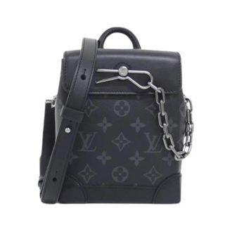 Louis Vuitton Pre-owned Monogram Eclipse Nano Steamer Schultertasche - - Pre-owned - Damen - Schwarzk - ONE SIZE