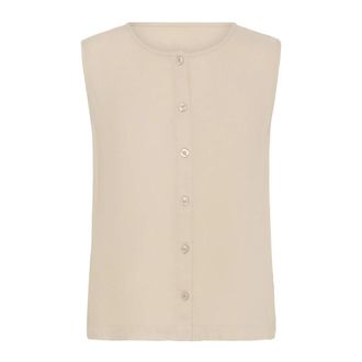 Kaffe Graues Wendbares Top - - Tops - Damen - Grau - 2XL