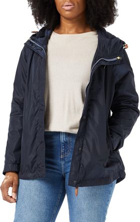 Camel Active Damen Womenswear Jacke, Blau (Navy 42), 38