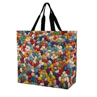 Generic Bonbons G&eacute;lifi&eacute;s Assortis Sac Cabas D&eacute;contract&eacute; Tote Bag L&eacute;ger Sac A Main Femmes Pour Gym Travail Voyage