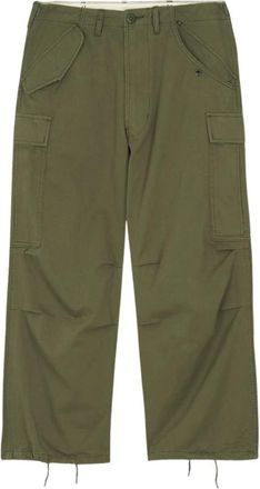 Denimist Femme, Pantalons, Vert, Taille: W26 Cargo Pantalons
