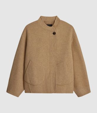 SOEUR Manteau Windsor Camel Chine