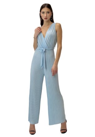 Elara Damen Jumpsuit 1165 Lightblue