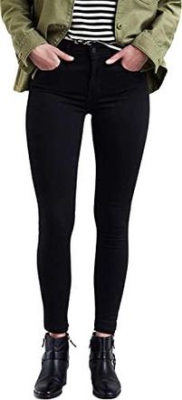 Levi's Femme 720 High Rise Super Skinny Jeans, Black Galaxy, 30W / 30L