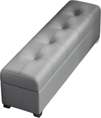 Generic Schuhbank mit Stauraum 6cm Hoch Elastisches Schaumstoff-Sitzkissen Massivholzrahmen Sitzbank mit Stauraum Kratzfeste Lederpolsterung f&uuml;r Flur, Wohnzim