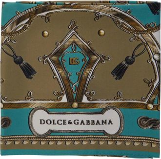 Dolce & Gabbana Homme, Accessoires, Vert, Taille: ONE Size Stampa Stagionale