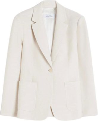 Max Mara Femme, Vestes, Blanc, Taille: 36 FR Max Mara Vestes Ivory