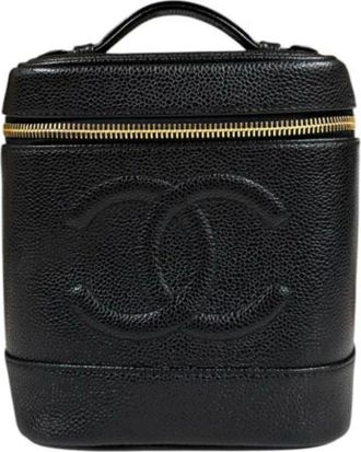 Chanel Sac &agrave; main vintage Pre-owned - Femme - Pre-owned - Noir - Taille: ONE Size