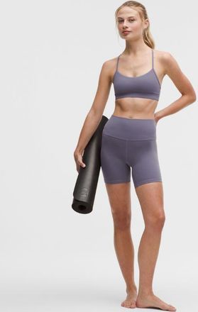 lululemon Short Align taille haute pour Femmes - 15 cm - Violet - Taille 14