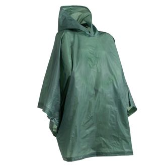 Totes Regenponcho f&uuml;r Erwachsene, J&auml;ger, Einheitsgr&ouml;&szlig;e