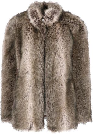 Frankie Shop Faux Fur Jacket Denia
