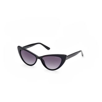 Guess unisex, Accessoires, Bleu, Taille: 55 MM Lunettes de soleil oeil de chat