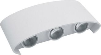 Trade Shop Applique Led Light Light Light Light 16w S&eacute;lection De La Lumi&egrave;re Cct Es68-3c Blanc