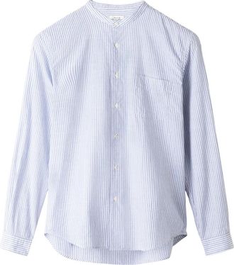 Hartford Homme, Chemises, Bleu, Taille: S Chemise Premium &agrave; Col Officier