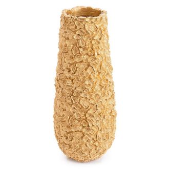 Decorspace Dekorativer &Uuml;bertopf, Lam&eacute;, Polyresin, Wasserdicht (81,5 cm, Gold)