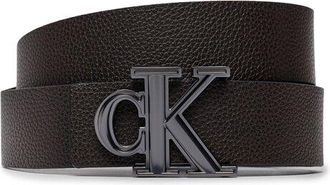 Calvin Klein Jeans Herrengürtel Gift Prong Harness Lthr Belt35Mm K50K511516 Schwarz