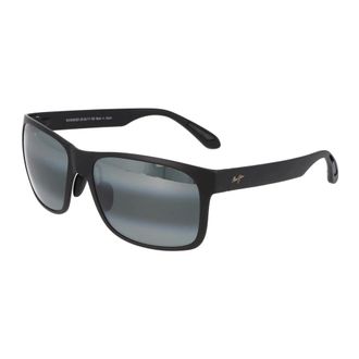 Maui Jim unisex, Accessoires, Noir, Taille: 60 MM Lunettes de soleil carr&eacute;es Red Sands