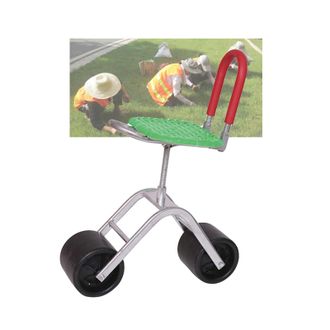 Generic H&ouml;henverstellbarer Gartenhocker for Pflanzen, Rollbarer Arbeitsstuhl, Faltbarer Gartenwagen Mit Sitz, 360 Grad Drehbar, for Die Gartenarbeit Auf Der T