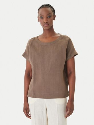 Marella T-Shirt Emme by Marella Geyser 2615111132 Braun Regular Fit