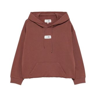 Maison Margiela Damen, Sweatshirts & Hoodies, Braun, XSGr&ouml;&szlig;e