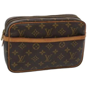 Louis Vuitton Pre-owned Toile pochettes-minaudieres - Femme - Pre-owned - Brun - Taille: ONE Size
